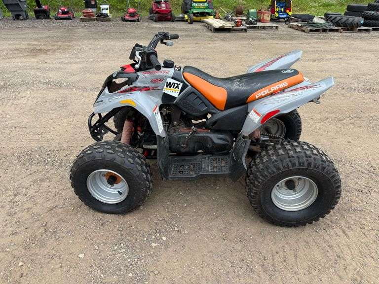 2004 Polaris Predator 90 Youth ATV - Lee Real Estate & Auction Service