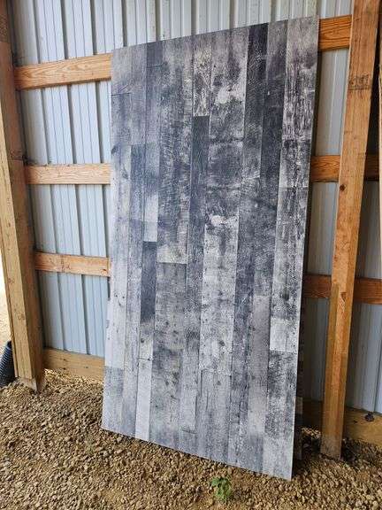 Prefinished Wallboard Pieces - Lee Real Estate & Auction Service