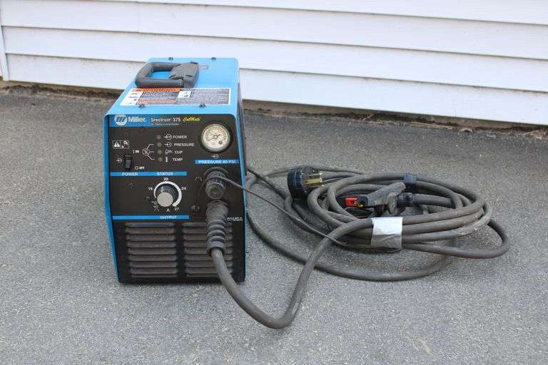 Miller portable plasma cutter - Lee Real Estate & Auction Service