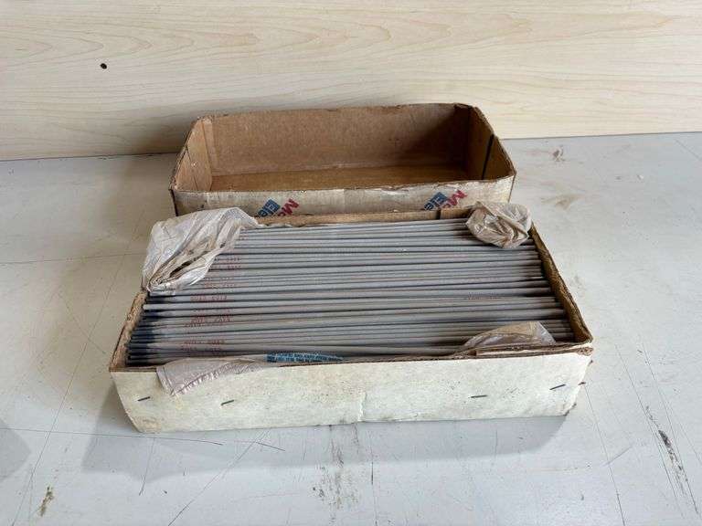 Box of 6013 Welding Rods - Lee Real Estate & Auction Service