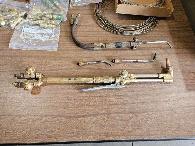 Cutting Torch Head and Brass Fittings - Lee Real Estate & Auction Service