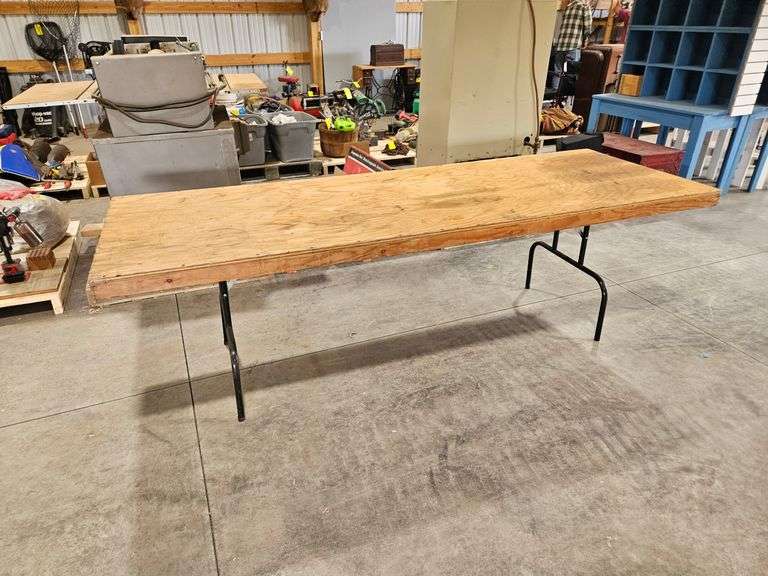 33" x 8-ft. Folding Table - Lee Real Estate & Auction Service