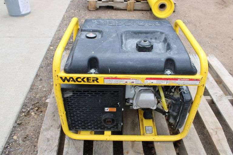 Wacker GP2500 portable generator - Lee Real Estate & Auction Service