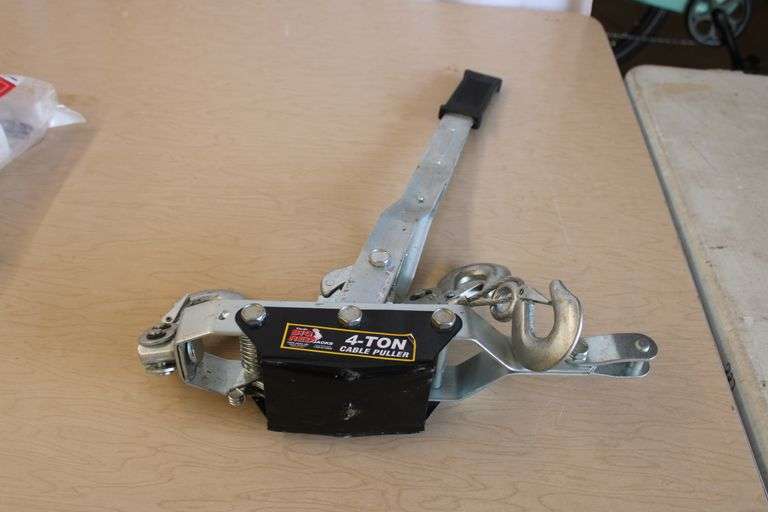 Big Red 4 ton cable puller - Lee Real Estate & Auction Service
