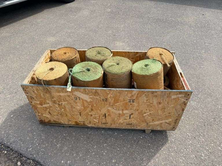 (17) Rolls of Hemp Baler Twine - Lee Real Estate & Auction Service