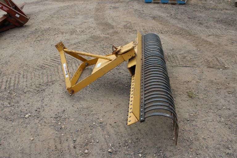 6' King Kutter 3 pt. landscape rake - Lee Real Estate & Auction Service