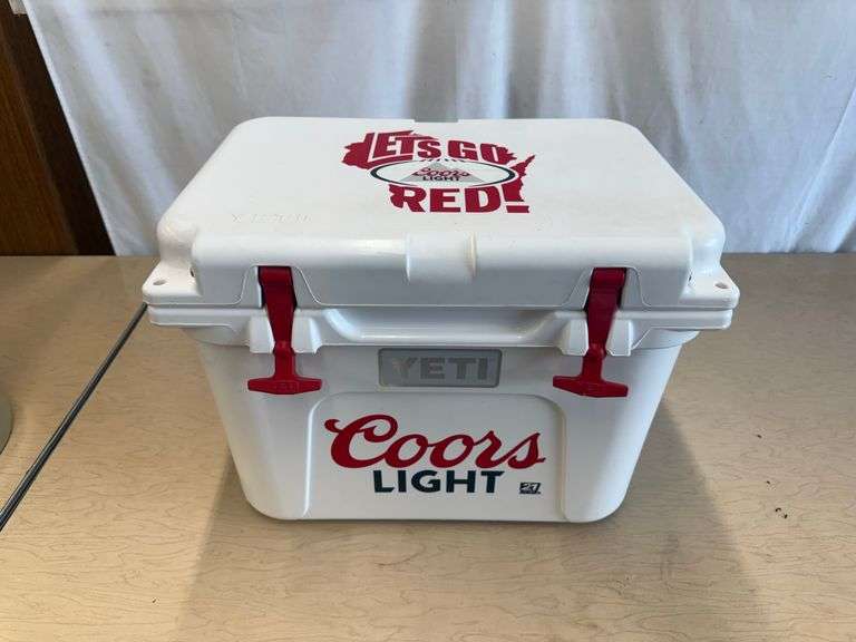 Yeti 20 Coors Light Cooler - Lee Real Estate & Auction Service