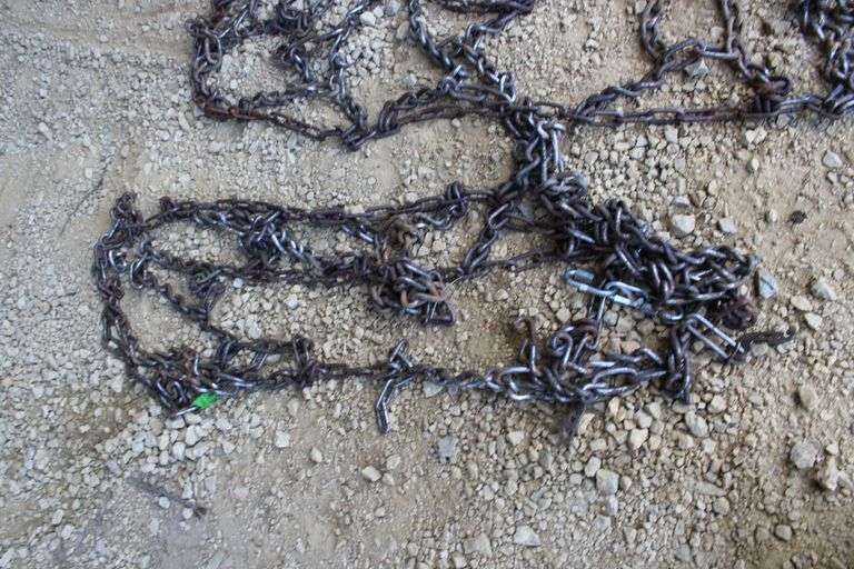 Set of tractor tire chains, fits 8N & other Fords - Lee Real Estate ...