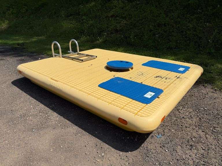 Hewitt 8' x 10' Swim Raft - Lee Real Estate & Auction Service