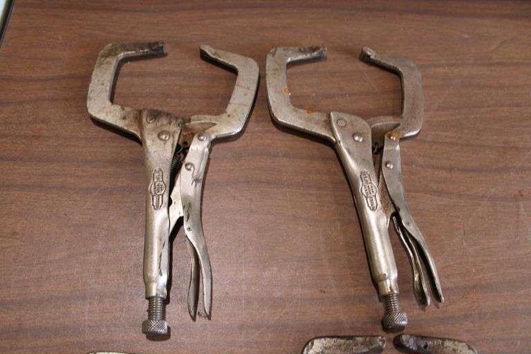 4 welding vice grips - Lee Real Estate & Auction Service