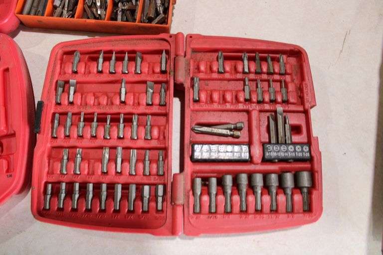 Variety of driver bit sets, not all full - Lee Real Estate & Auction ...