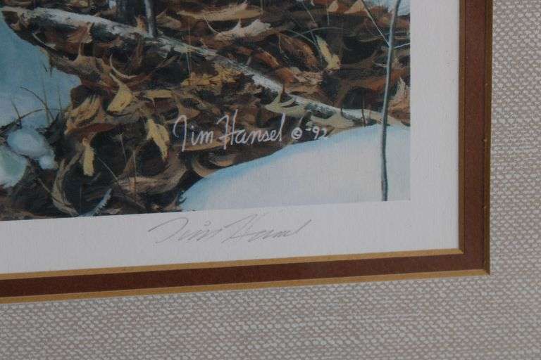 River Bottom Buck Framed Print, 24" x 32" - Lee Real Estate & Auction ...