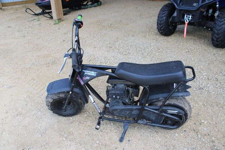 Monster Moto 80cc dirt bike - Lee Real Estate & Auction Service