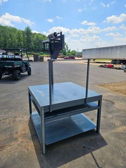 Shipping & Receiving Table - Lee Real Estate & Auction Service