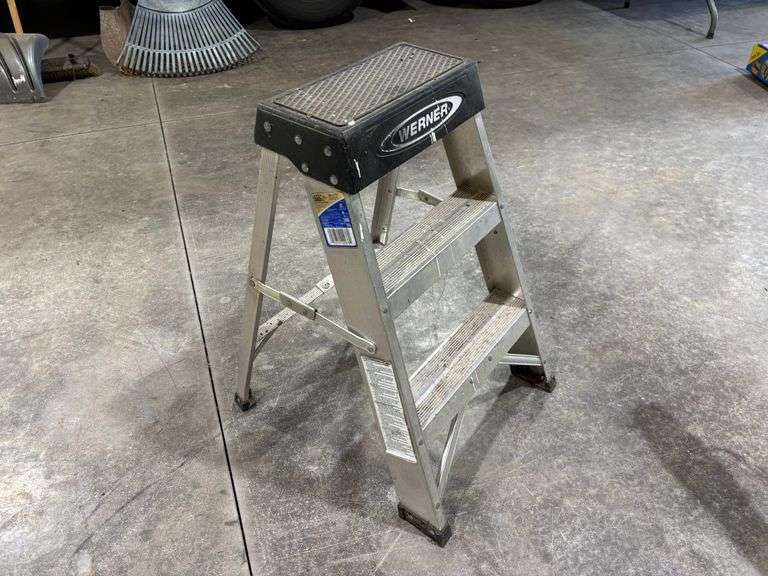 Werner 2ft Step Ladder - Lee Real Estate & Auction Service