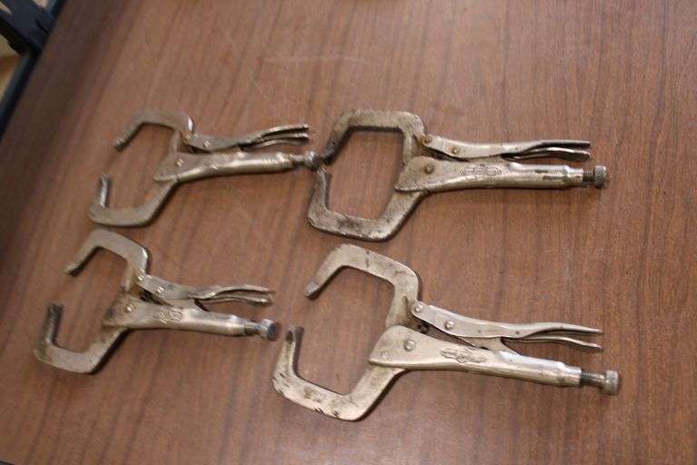 4 welding vice grips - Lee Real Estate & Auction Service