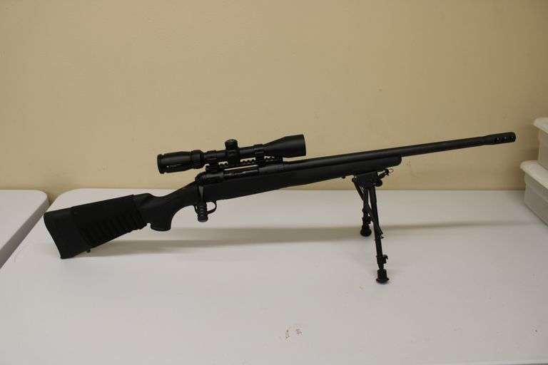 Savage .308 WIN rifle w/scope & bipod - Lee Real Estate & Auction Service