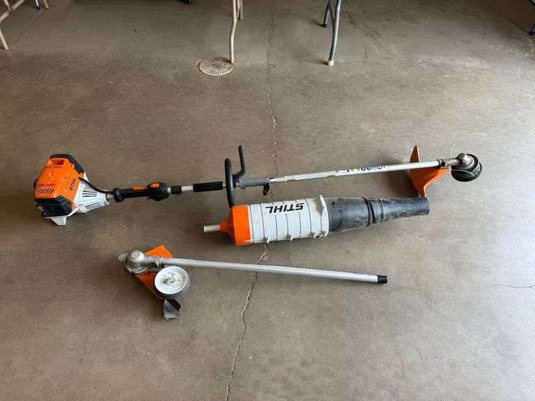 Stihl KM 91R Weed Whip Combo - Lee Real Estate & Auction Service