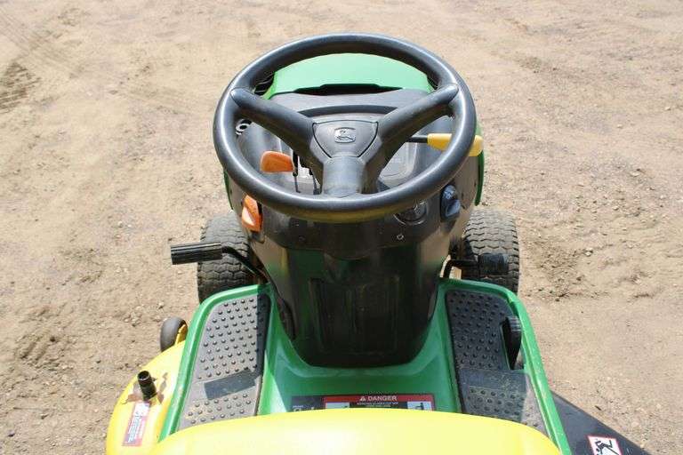 John Deere L111 riding lawn mower - Lee Real Estate & Auction Service