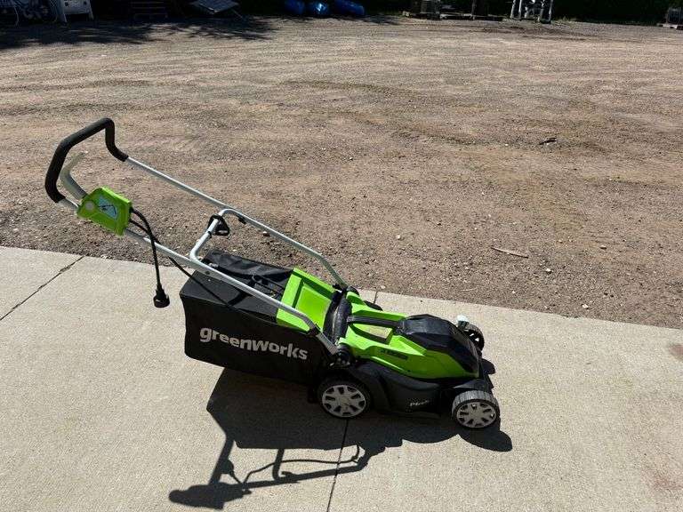 Ego 14" Electric Push Mower w/ Bagger - Lee Real Estate & Auction Service