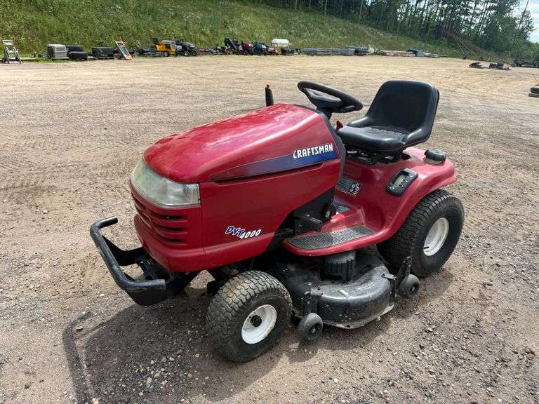 Craftsman DYT 4000 Riding Lawn Mower - Lee Real Estate & Auction Service