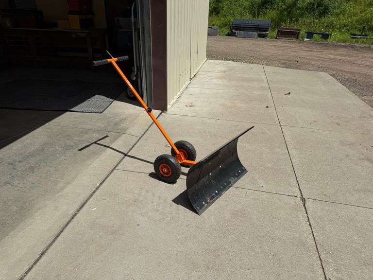 Walk Behind Snow Plow - Lee Real Estate & Auction Service