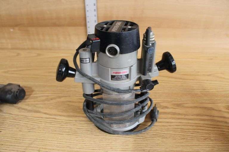 Porter Cable Mod. 6931 elec. router - Lee Real Estate & Auction Service