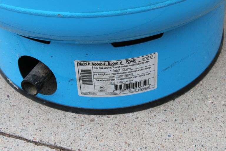 Challenger 81 gal. pressure tank - Lee Real Estate & Auction Service