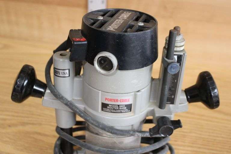 Porter Cable Mod. 6931 elec. router - Lee Real Estate & Auction Service