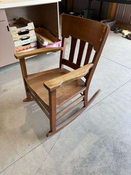 Antique Rocker - Lee Real Estate & Auction Service