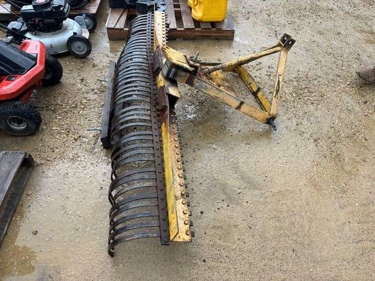 7ft 3pt. Landscape Rake - Lee Real Estate & Auction Service