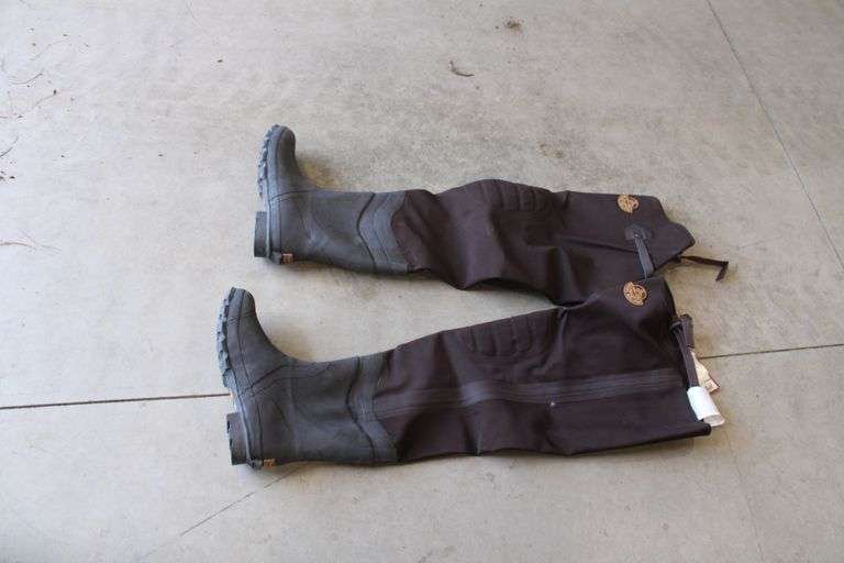 New pair of Pro Line waders, size 12 - Lee Real Estate & Auction Service