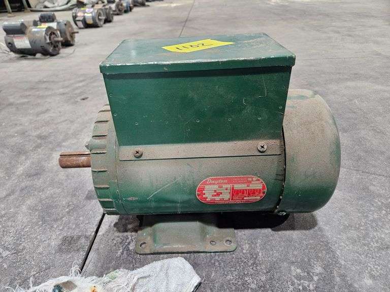 (1) Electric Motor - Lee Real Estate & Auction Service