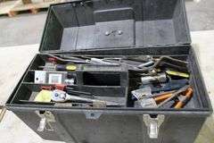 Tuff Box tool box w/misc. hand tools - Lee Real Estate & Auction Service