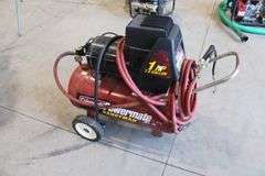 Coleman Powermate portable air compressor - Lee Real Estate & Auction ...