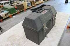 Tuff Box tool box w/misc. hand tools - Lee Real Estate & Auction Service