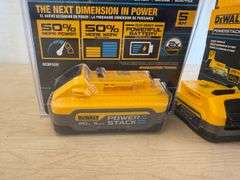 New DeWalt Power Stack Batteries - Lee Real Estate & Auction Service
