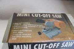 Harbor Freight elec. mini cut off saw - Lee Real Estate & Auction Service