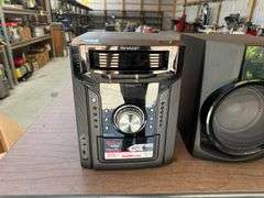 Sharp Stereo System - Lee Real Estate & Auction Service