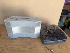 Bose Radio & Turn Table - Lee Real Estate & Auction Service