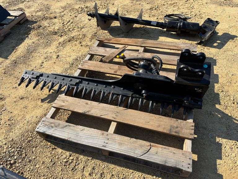 54" Mini Excavator Sickle Mower - Lee Real Estate & Auction Service