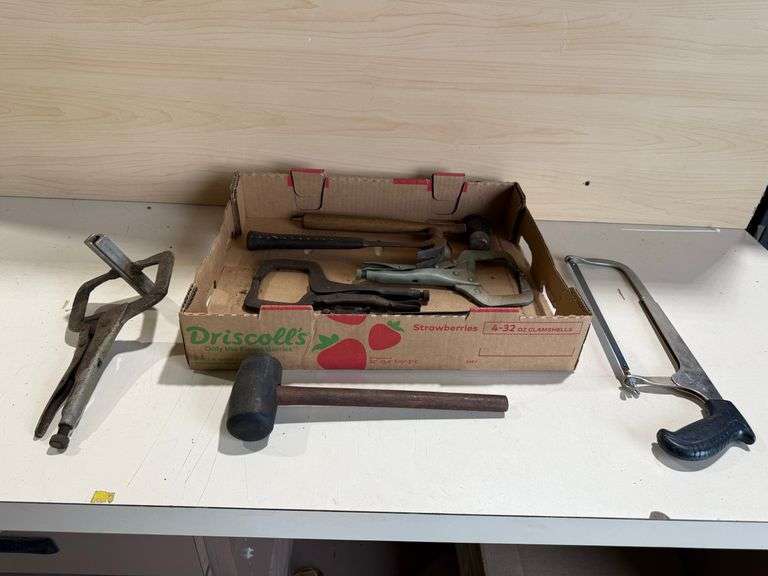 Locking Pliers, Hammers, Etc - Lee Real Estate & Auction Service