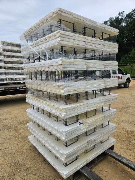 (21) 6" ICF Concrete Styrofoam Forms - Lee Real Estate & Auction Service