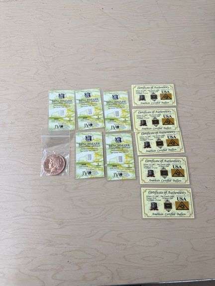 Precious Metals Lot - Lee Real Estate & Auction Service