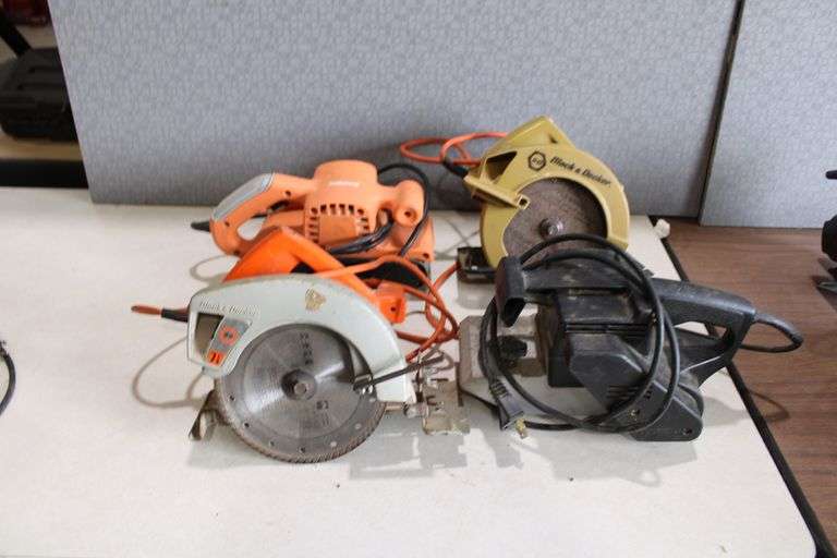 2 elec. Circular saws & 2 elec. belt sanders - Lee Real Estate ...