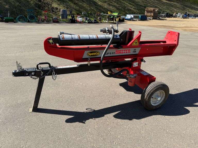 Speeco Split Master 22 Ton Wood Splitter - Lee Real Estate & Auction ...