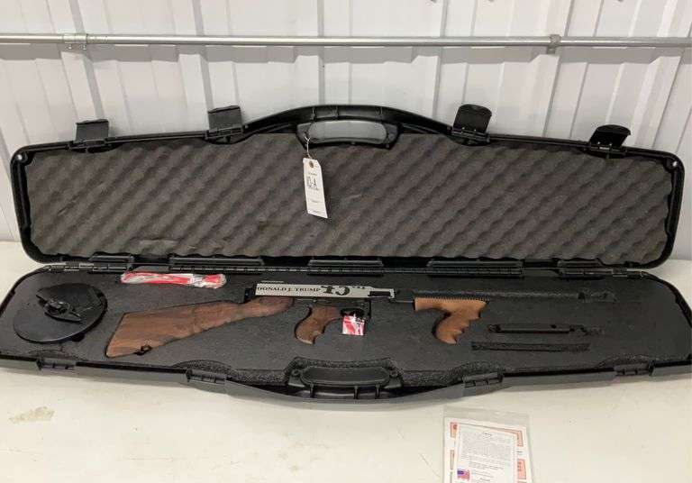 Trump Thompson Auto Ordnance 45 Cal Machine Gun - Hamilton-Maring ...