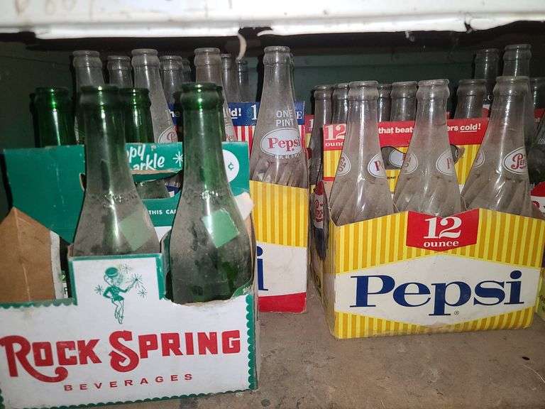 Pepsi 6 Pack 12 Oz Bottles, (4) 6 Packs, Rock Spring, 7Up - Hamilton ...