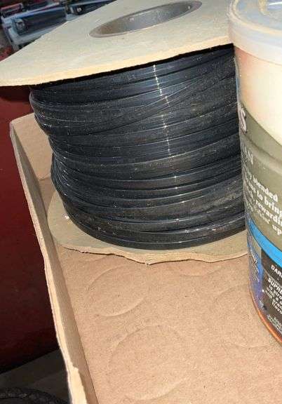 Large Spool of Zip Tie Banding with Clasps - Hamilton-Maring Auction Group