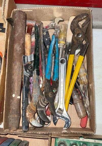 Channel Lock, Pliers, Crescent Wrenches - Hamilton-Maring Auction Group